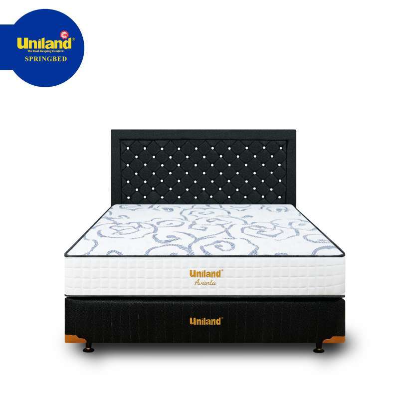 Jual Uniland Springbed Avanta Putih - Springbed Fullset di Seller ...