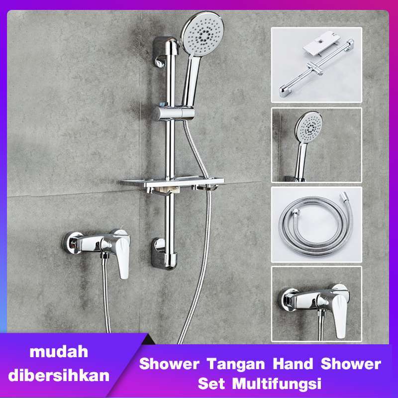 Jual Shower Tembaga Murni Set Shower Hotel Shower Sederhana Keran Bak ...