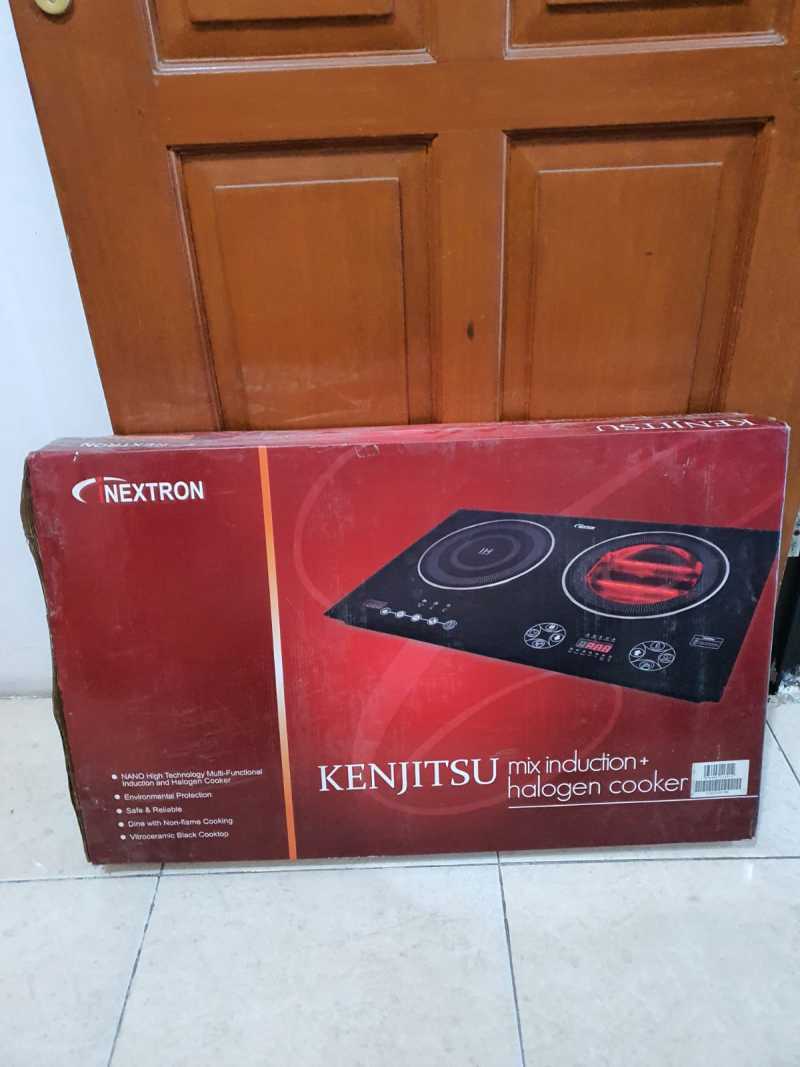 Jual Kompor Listrik Inextron Kenjitsu (induction + Halogen Cooker) Di ...