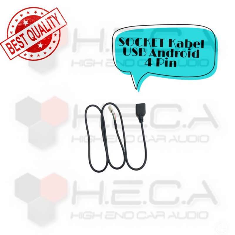 Promo Socket Kabel USB 4 Pin Head Unit Android Soket Diskon 49% di ...