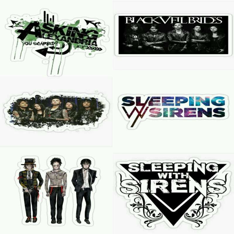 Jual Stickers Musik Rock Original Harga Termurah Juni 2024 | Blibli