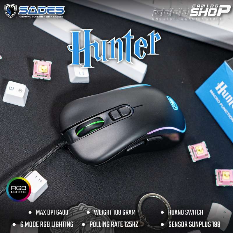 Jual Mouse Sades S9 Hunter di Seller GOOD GAMING SHOP - Mangga Dua ...