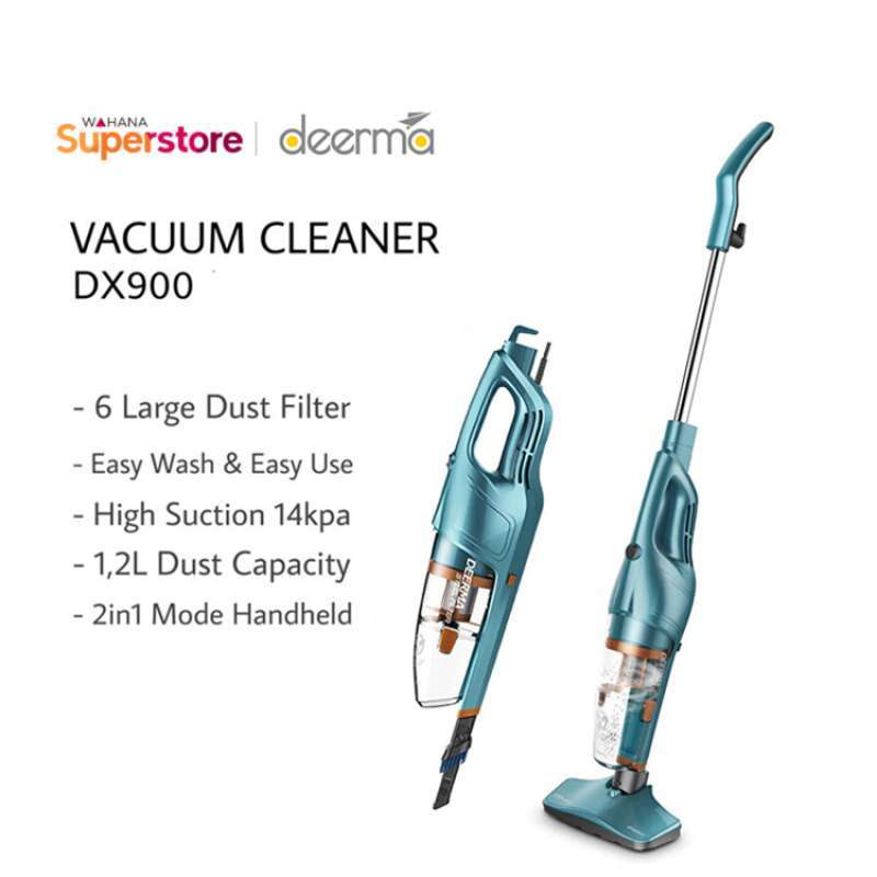 Promo Deerma DX900 DX920 Vacuum Cleaner Handheld Cordless 2-in-1 Diskon ...