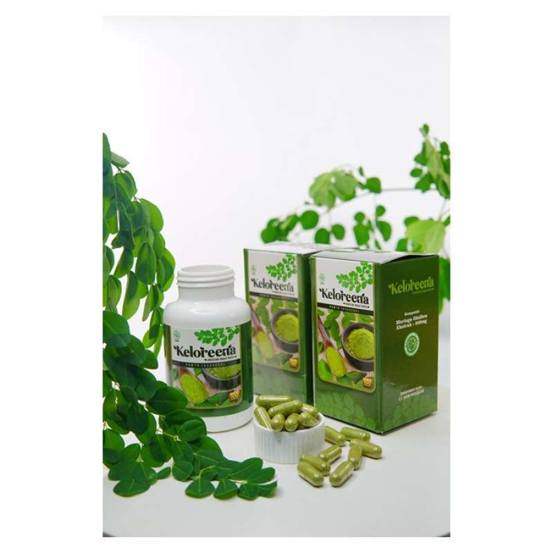 Jual KELOREENA Obat Tukak Lambung, Gastritis, Dispepsia Herbal Kapsul ...