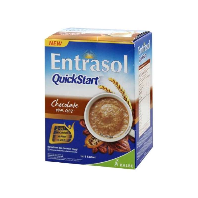 Jual Entrasol chocolate with oat 5x30gr box di Seller Ranch Market The ...