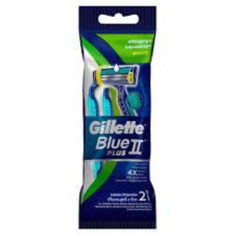 Jual Gillette blue ii ultra grip plus 2's di Seller Ranch Market Grand ...