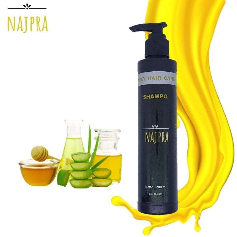 Jual Najpra Shampoo Perawatan Rambut Uban 200ml - Shampo Anti Uban ...