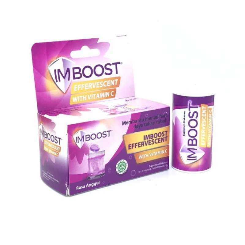 Promo READY STOCK Imboost Effervescent vitamin C Rasa Anggur Grape isi ...