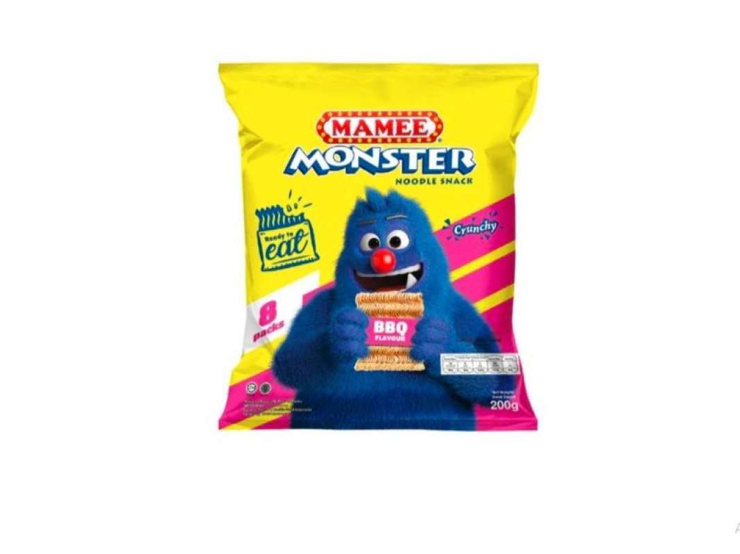 Jual MAMEE MONSTER NOODLE SNACK BBQ [200 G] di Seller Ranch Market ...