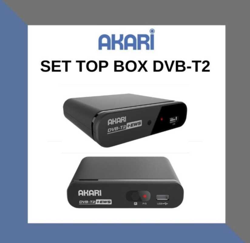 Jual STB Akari Set Top Box ADS-2230 Digital TV Receiver STB DVB-T2 di ...