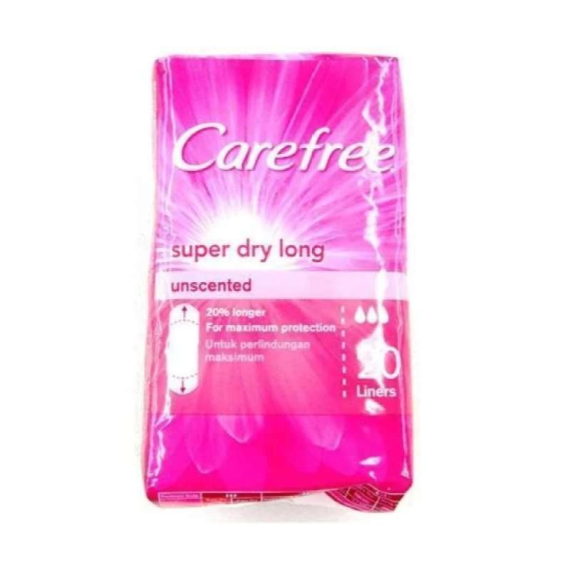 Jual CAREFREE LONG UNSCENTED [20 PCS] di Seller Farmers Market One Bel ...