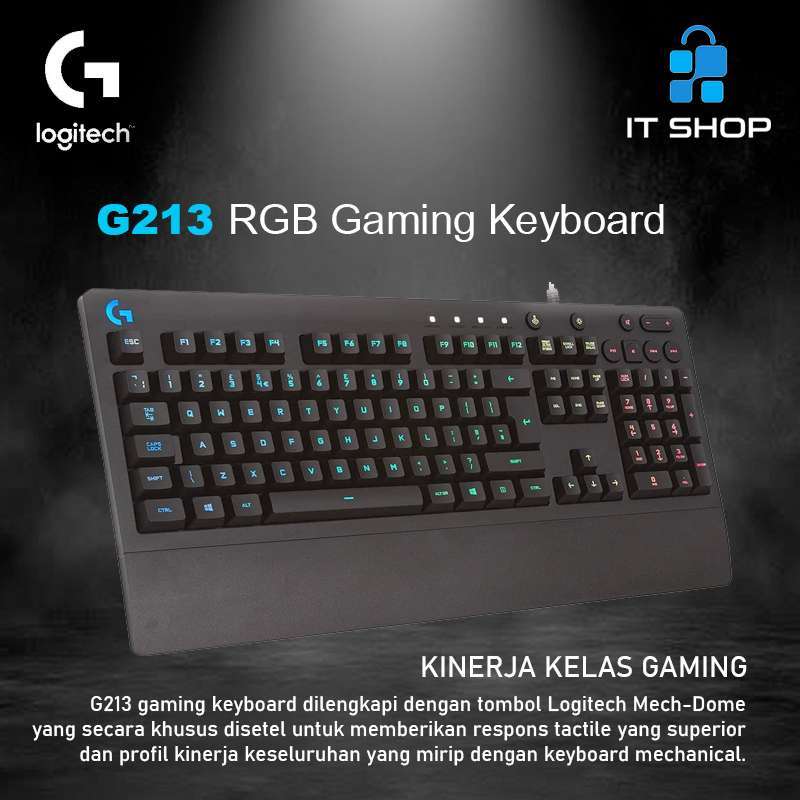 Jual Logitech G213 RGB Gaming Keyboard di Seller IT Shop Official Store ...