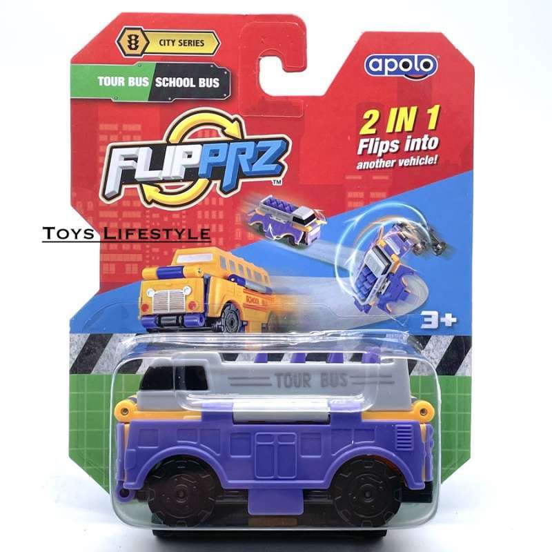 Jual Mainan Edukasi Anak Mobil Apolo Flipprz 2 in 1 Vehicle - Tour ...