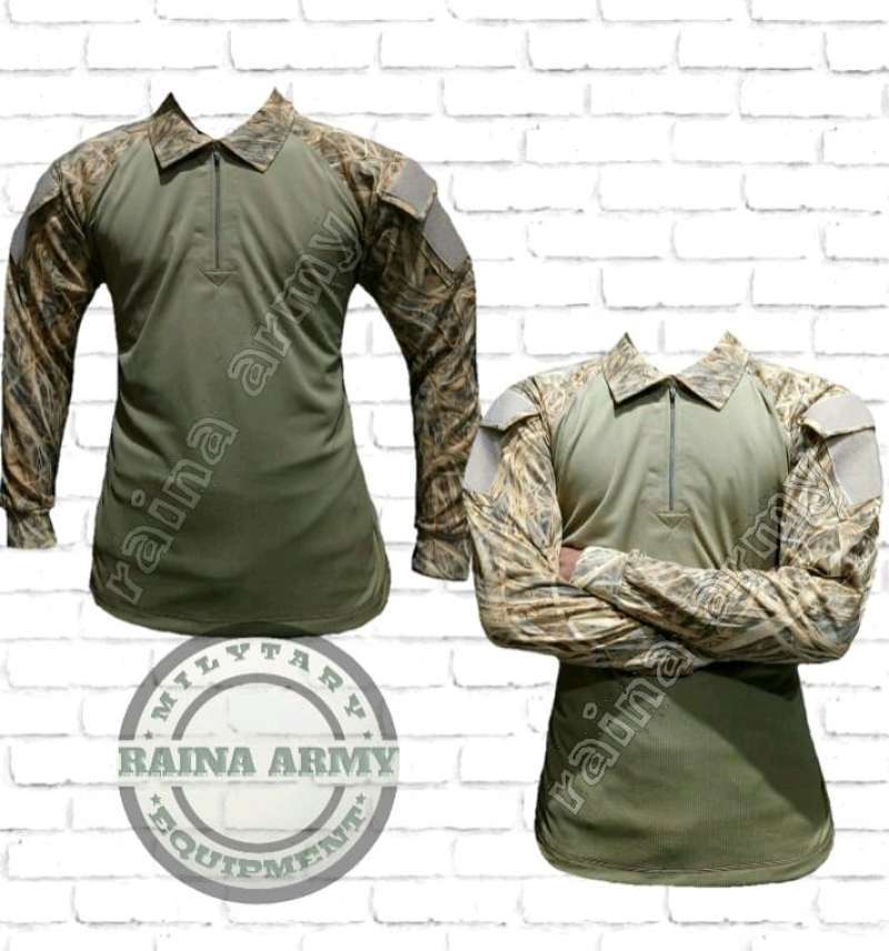 Jual kaos dryfit kaos tactical bdu Jersey dryfit lengan panjang loreng camoplase perbakin krem ...