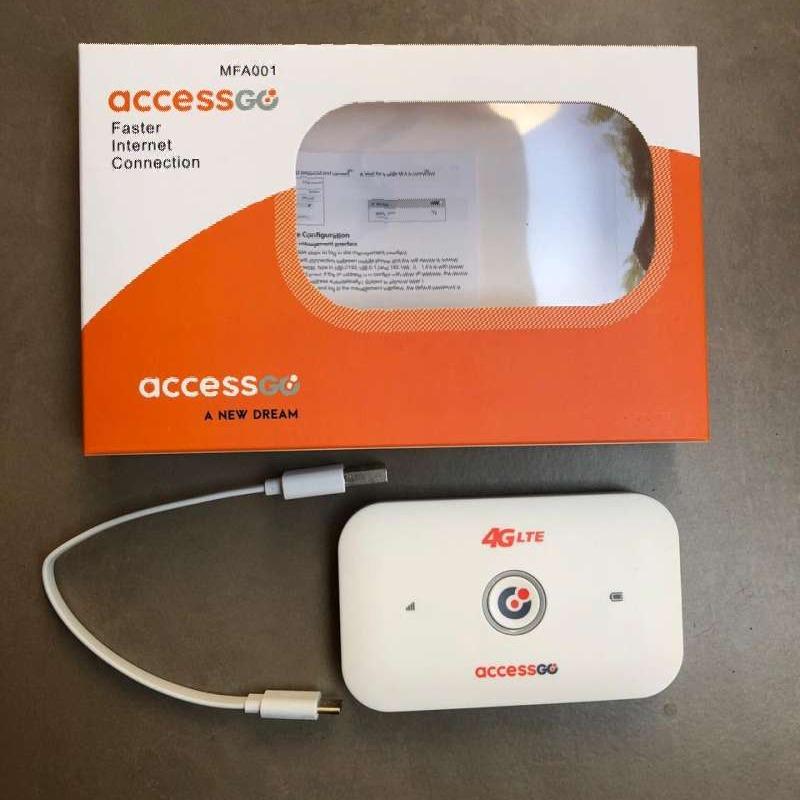 Promo Modem MIFI AccessGo MF001 4G LTE Hotspot UNLOCK All Operator ...