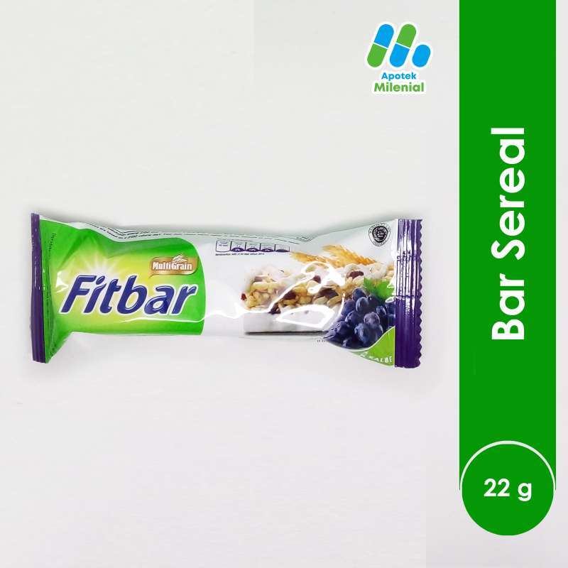 Jual Fitbar Multigrain 22 Gram Rasa Fruits Delight Di Seller Apotek ...