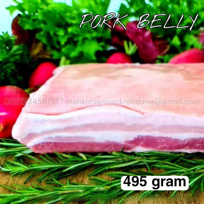 Jual Babi Organik 1 Kg Samcan Slab Pork Belly Organic Pork Daging Babi ...