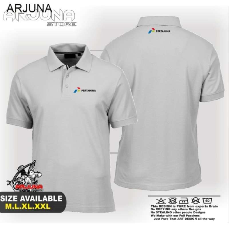 Jual POLOSHIRT / KAOS POLO PERTAMINA V1 BAJU PERUSAHAAN di Seller ...