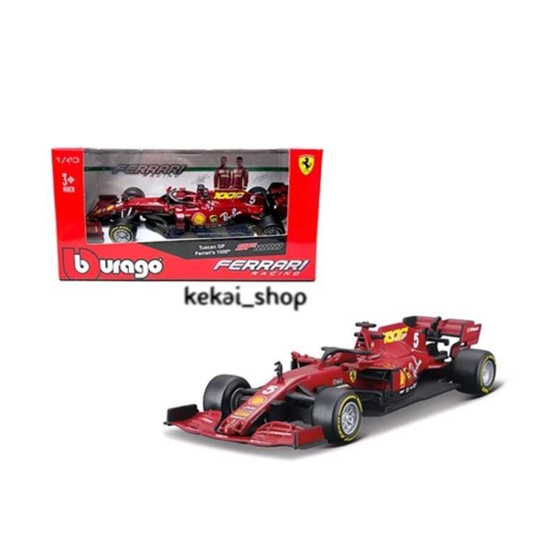 Jual Bburago Burago Formula 1 One F1 Ferrari Racing F1 Sebastian Vettel ...