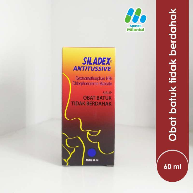 Jual SILADEX ANTITUSIVE SYRUP 60 ml BATUK TIDAK BERDAHAK di Seller ...