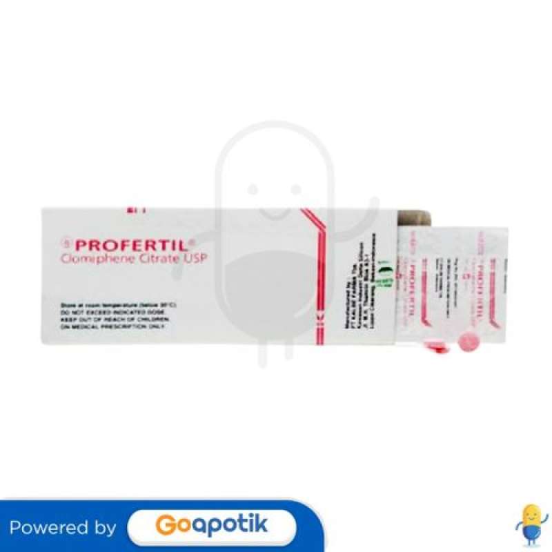Jual PROFERTIL 50 MG BOX 10 TABLET di Seller mahabaratastore - Papungan ...