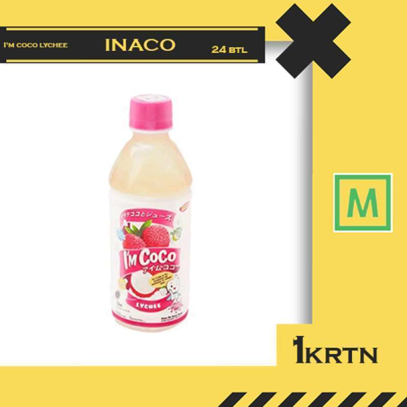 Jual Inaco I'M COCO Lychee 24 Btl di Seller Bunda pipin mart - Kebon ...