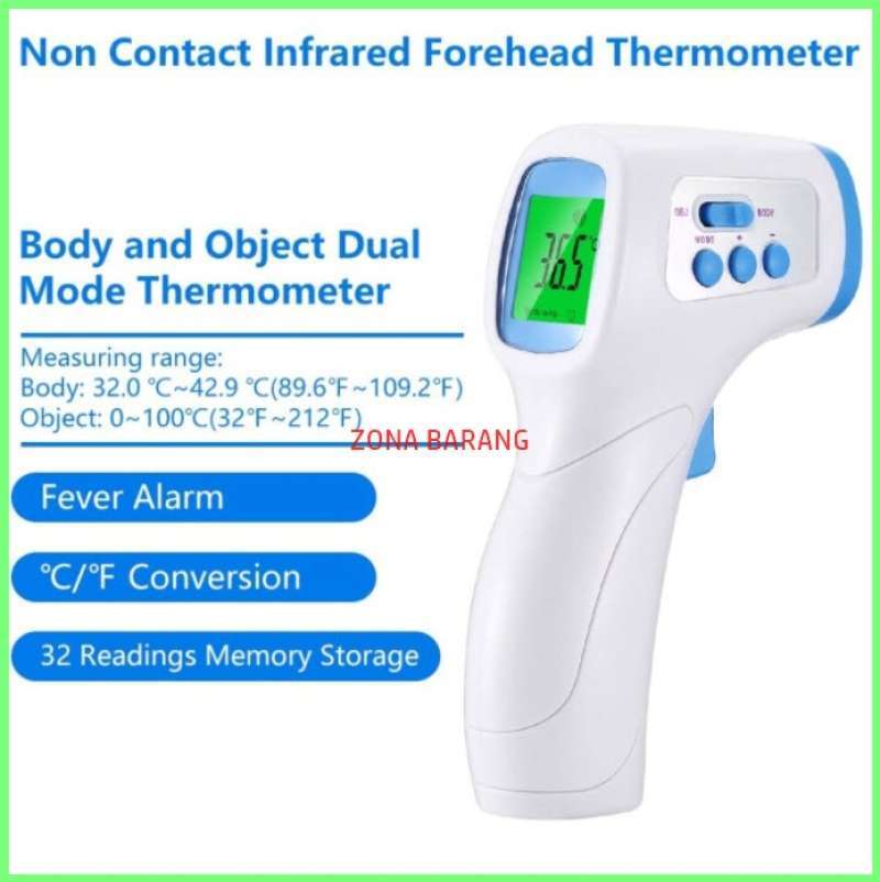 Jual Thermometer Dual mode Non-contact termogun thermogun Forehead ...
