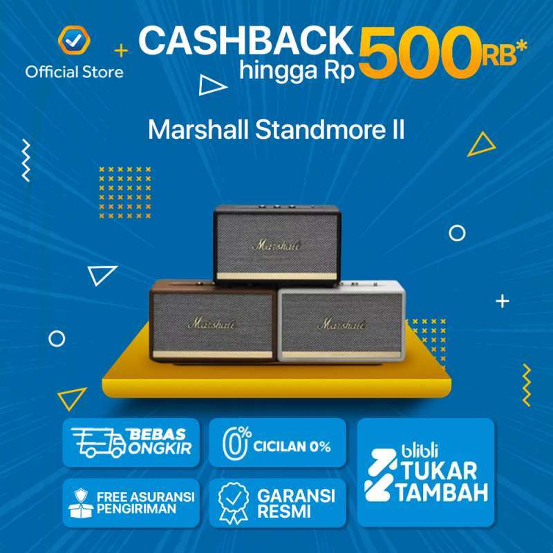 Jual Marshall Stanmore II Bluetooth Speaker System di Seller Gadget ...