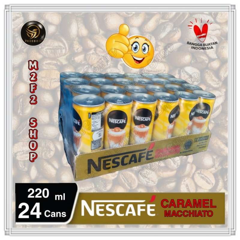 Promo Kopi Nescafe Ala Cafe Caramel Macchiato Kaleng | Can - 220 ml ...