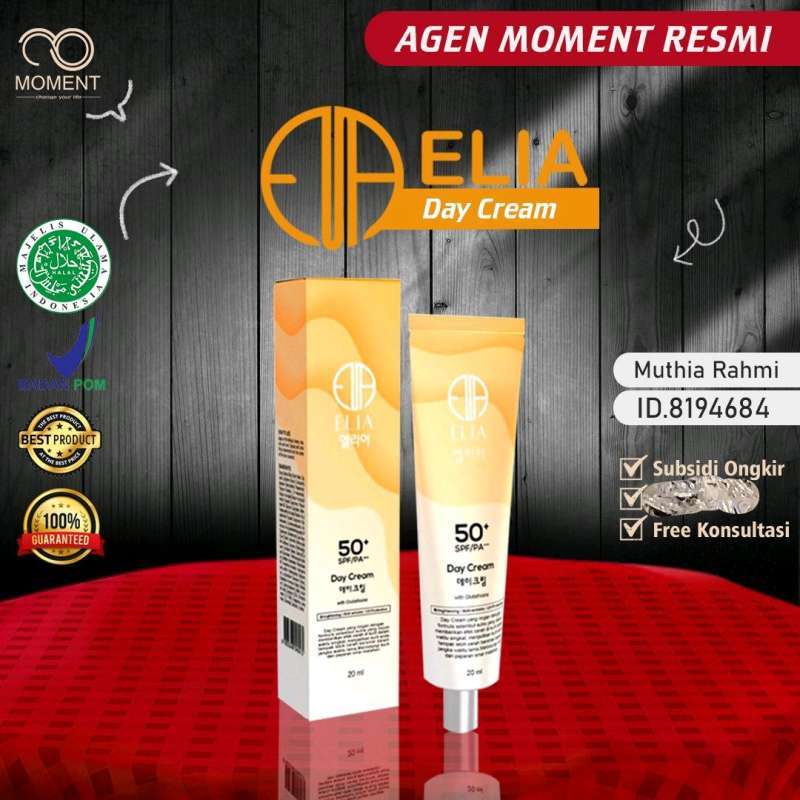 Promo MOMENT ELIA SKINCARE KOREA 100% ALAMI ORIGINAL - DAY CREAM Diskon ...