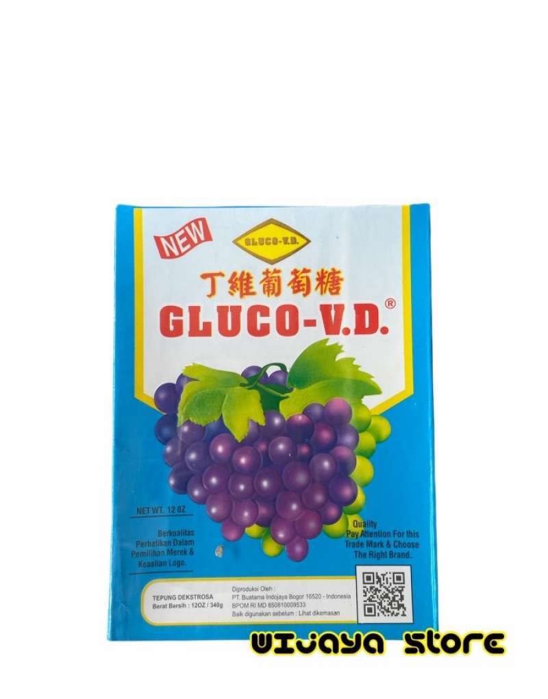 Jual Gluco - VD Glukosa [340gr] / Gula Anggur di Seller W.jaya Store ...