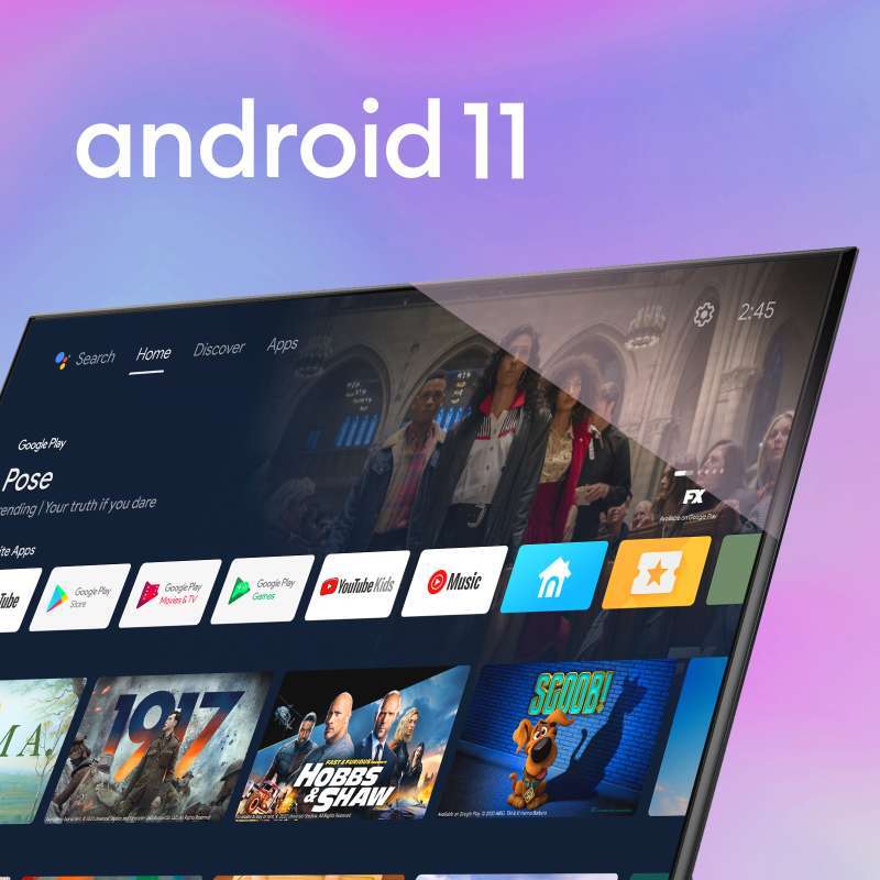 Jual CHiQ 32 Inch Newest Android 11 Frameless Smart TV Digital LED TV(L32G7P)-Google Assistant ...
