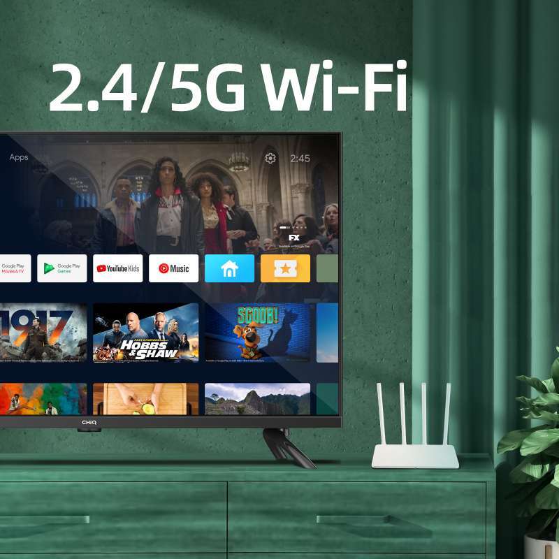 Jual CHiQ 32 Inch Newest Android 11 Frameless Smart TV Digital LED TV(L32G7P)-Google Assistant ...