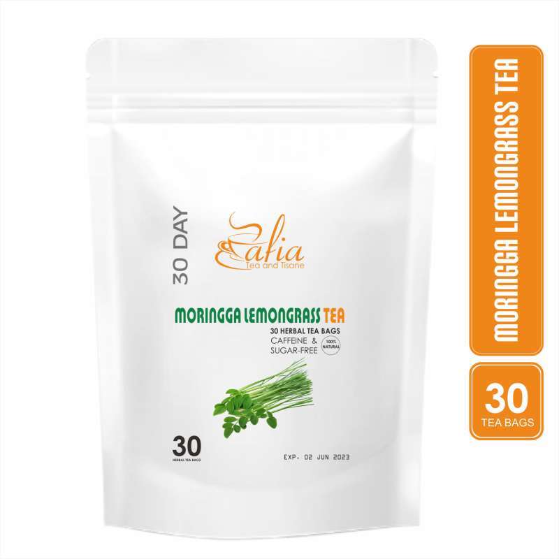 Jual Moringa Lemongrass Tea / Teh Daun Kelor Plus Serai ( isi 30 Tea ...