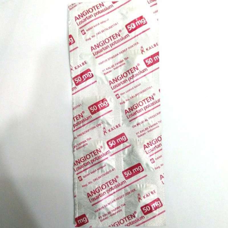 Jual Original Angioten 50mg per lembar di Seller Apt Setia Budi - Pal ...