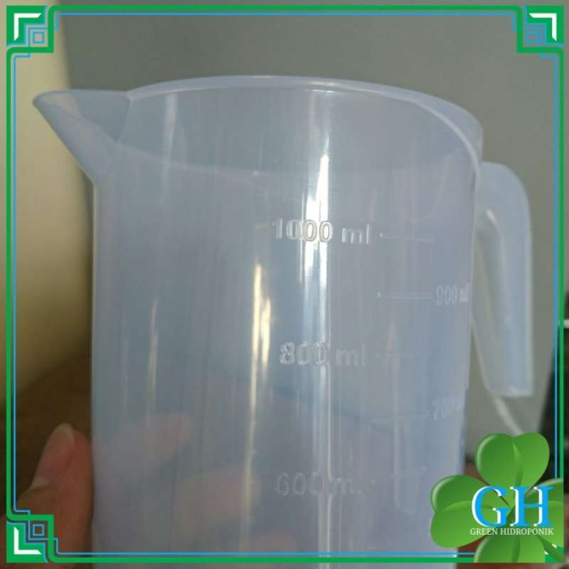 Promo Gelas Ukur 1.000ml-1 Liter Takaran-Takeran Nutrisi Hidroponik ...