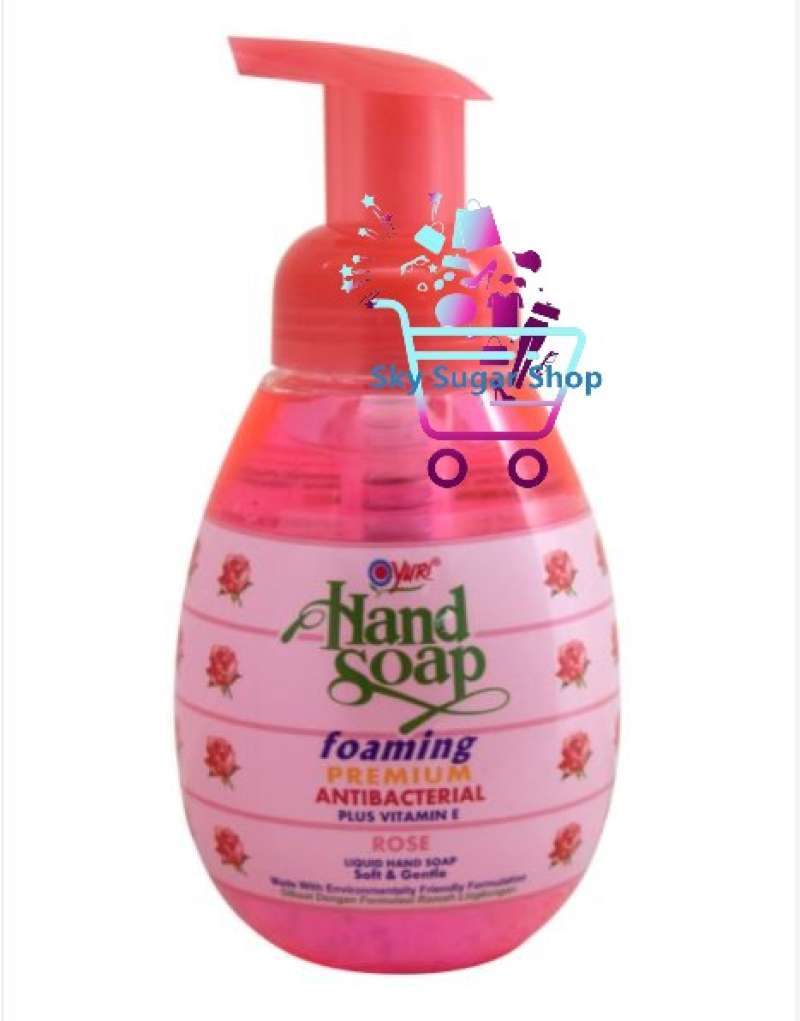 Jual Yuri Hand Soap Foaming Premium Rose 410 Ml di Seller SugarSkyShop ...