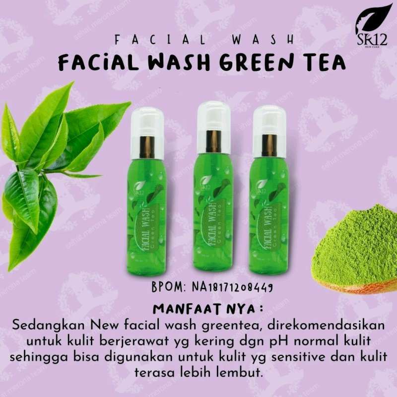 Jual Facial Wash Green Tea Herbal 🏷️ 100% Original, Harga & Kualitas ...