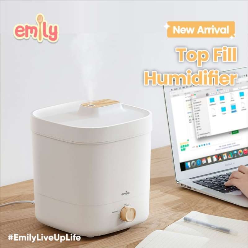 Jual Emily Top Fill Humidifier 4L - Alat Penjaga Kelembaban Udara ...