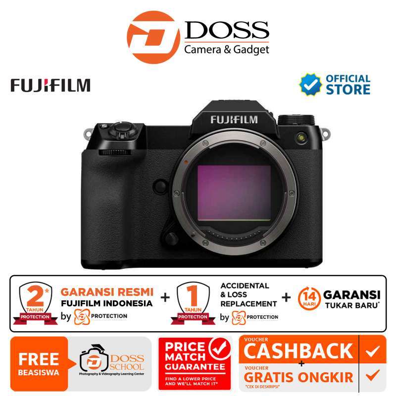 Promo DOSS Fujifilm GFX 50S II Fujifilm GFX 50SII Fujifilm GFX 50S Mark II Medium Format ...