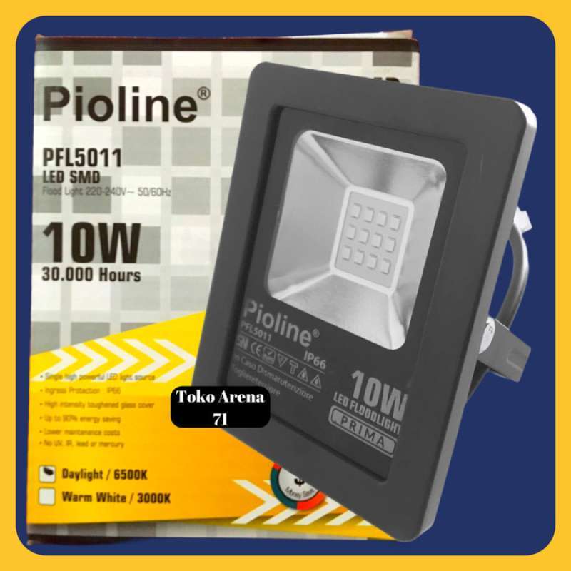 Jual Lampu LED Sorot Lampu Led Tembak 10w 10 Watt FLOOD LIGHT LAMPU LAPANGAN LAMPU TAMAN Pioline ...