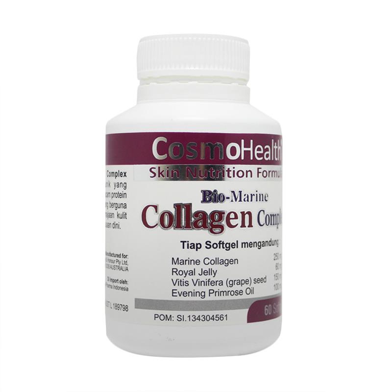 Jual Cosmohealth Biomarine Collagen Complex Suplemen Kesehatan [60 ...