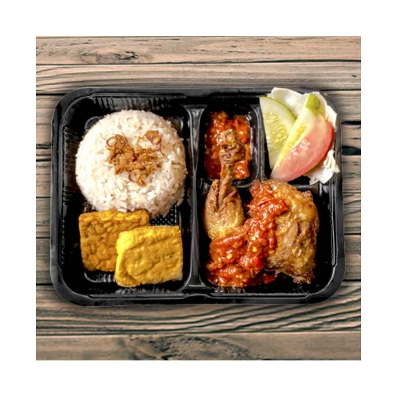 Jual Straits Canteen 5 Paket Lunch Box - Nasi Uduk Ayam Penyet di ...