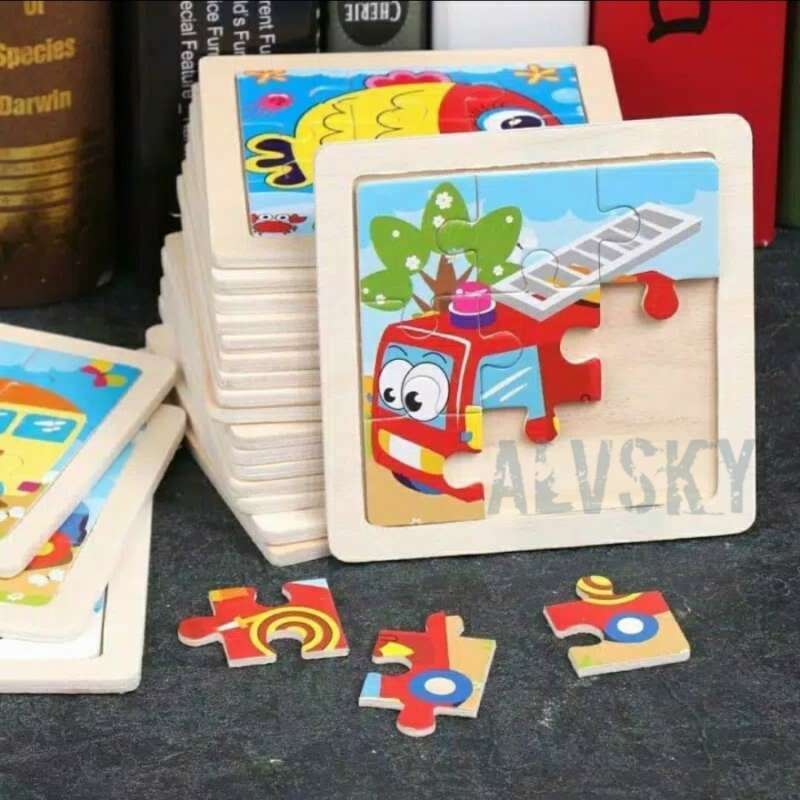 Promo MAINAN ANAK PUZZLE KAYU MAINAN EDUKASI ANAK WOODEN PUZZLE Diskon ...