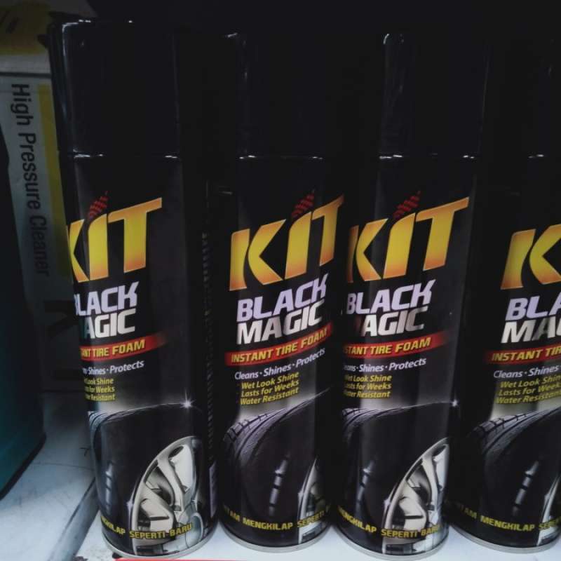 Jual Kit Black magic semir-pengkilap ban 500ml jenis sepray-semprot di ...