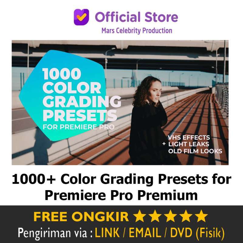 Jual Paket 1000+ Cinematic Color Grading Presets for Premiere PRO ...
