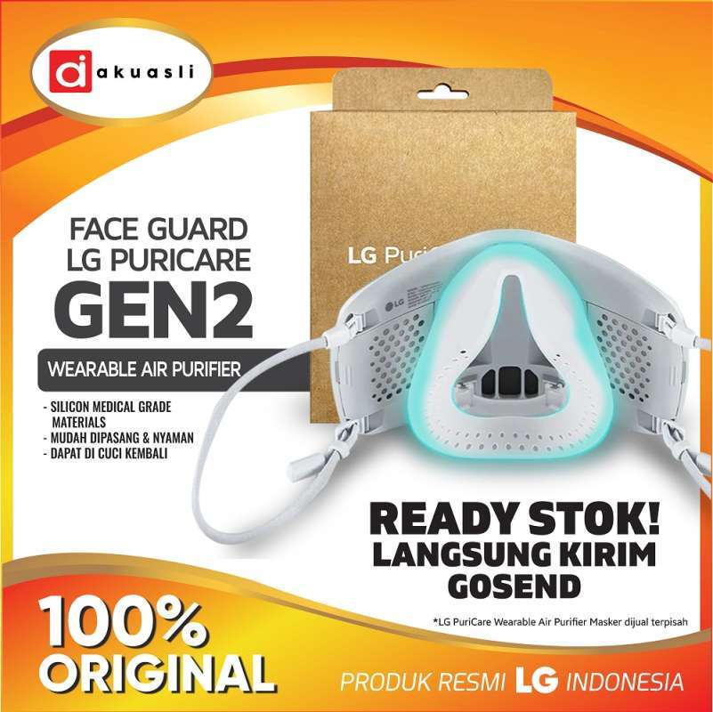 Jual Masker LG Puricare Face Guard Gen 2 Ukuran L Pelindung Wajah Smart ...