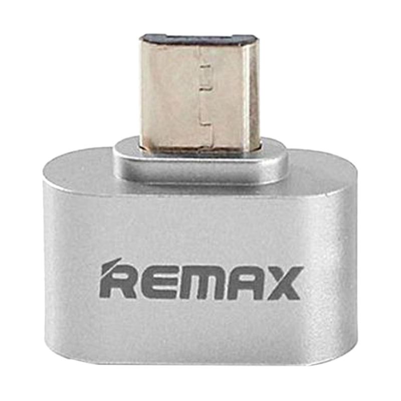 Jual Remax OTG Plug Micro USB to USB [Original] - Silver di Seller ...