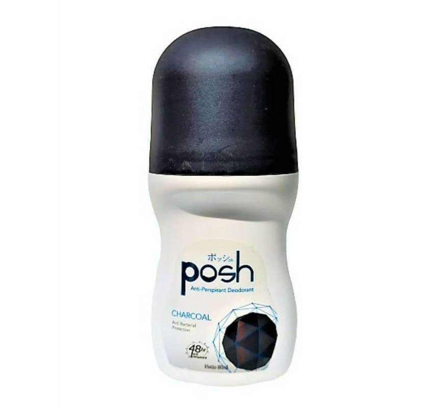 Jual POSH anti- Perspirant Deodorant roll on Charcoal 50ml di Seller ...
