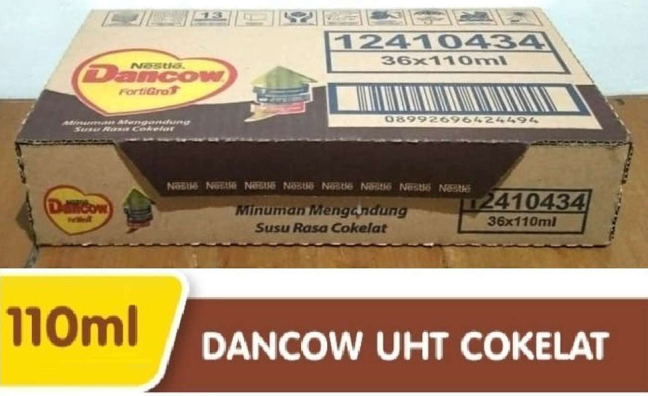 Jual Susu Dancow Fortigro Uht Cokelat Stroberi Coklat Strawberry 110 Ml ...